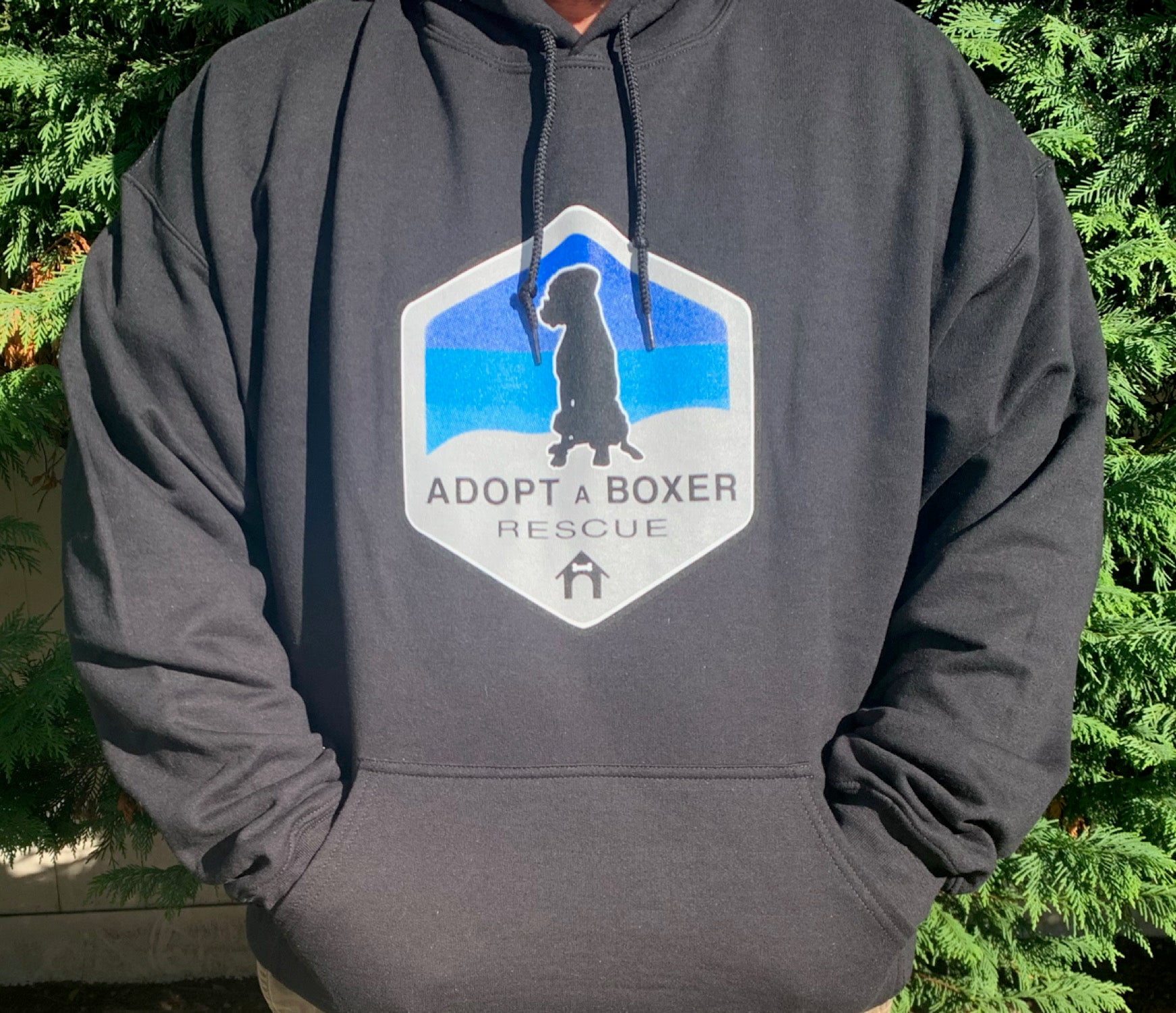 Heavyweight Hoodie Black – Adopt a Boxer Rescue